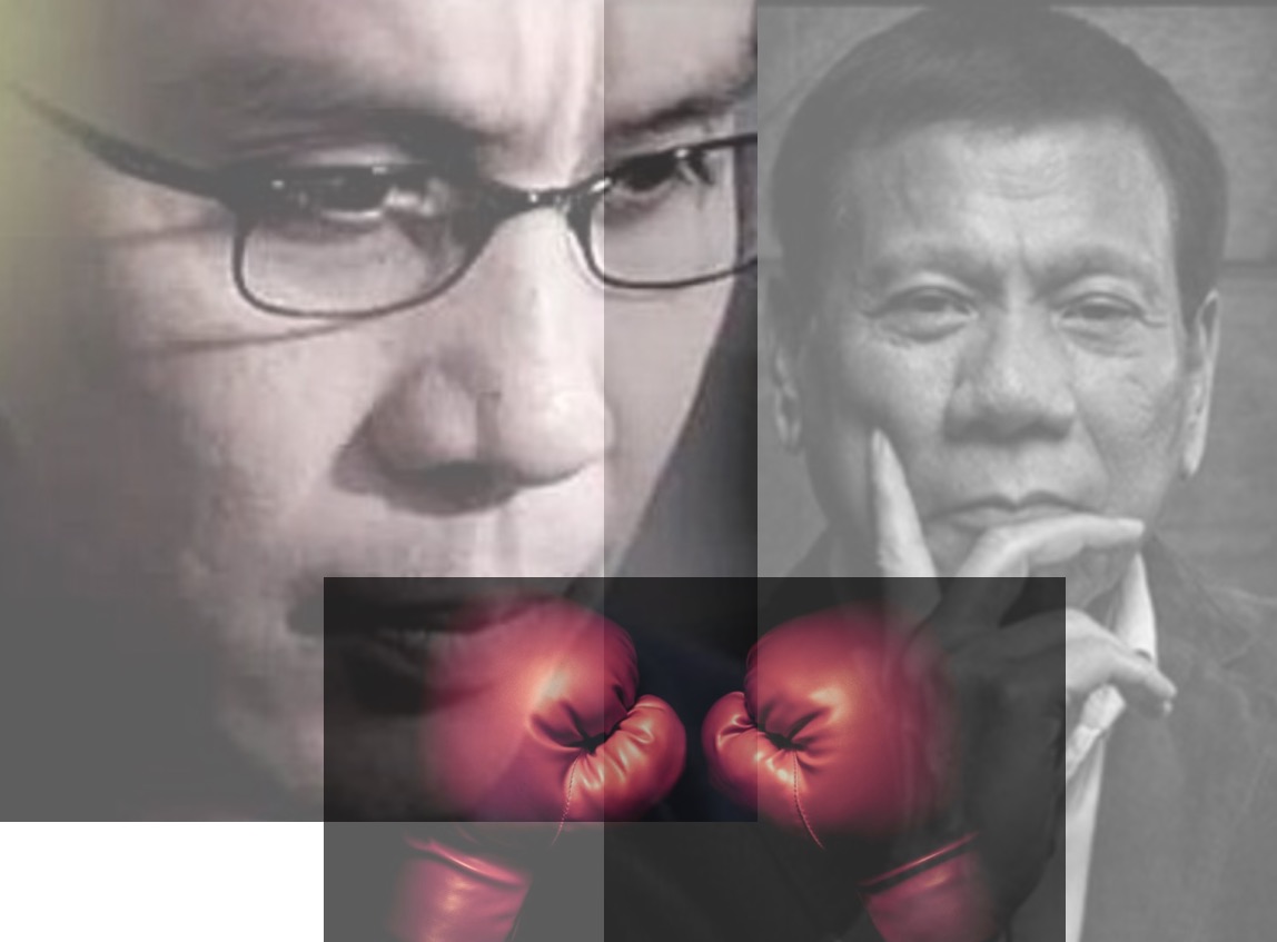 PHILIPPINE PRESIDENTIAL CANDIDATES MAR ROXAS AND RODRIGO DUTERTE FACE ...