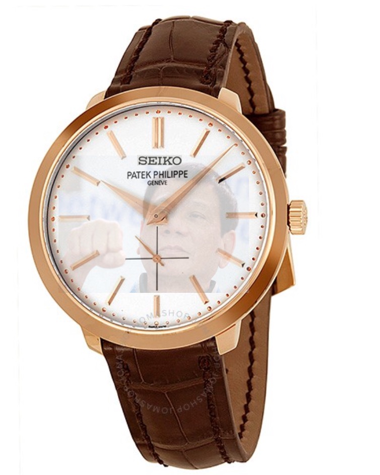 Actress Agot Isidro Designs Limited Edition Duterte Watch For Patek ...