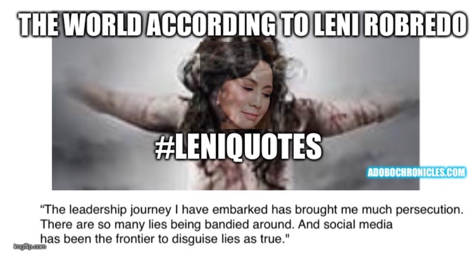 Leni’s Quotes | The Adobo Chronicles