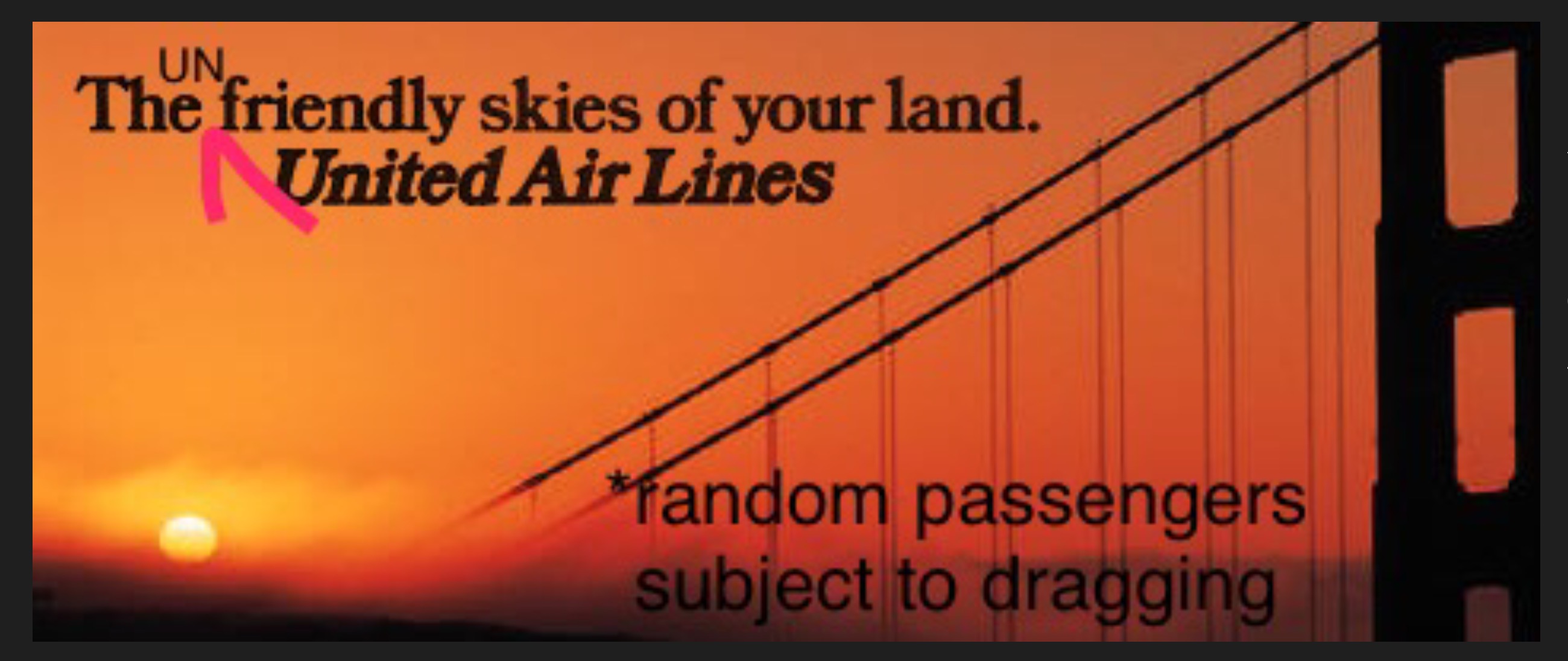 United Airlines Unveils New, Improved Ad | The Adobo Chronicles