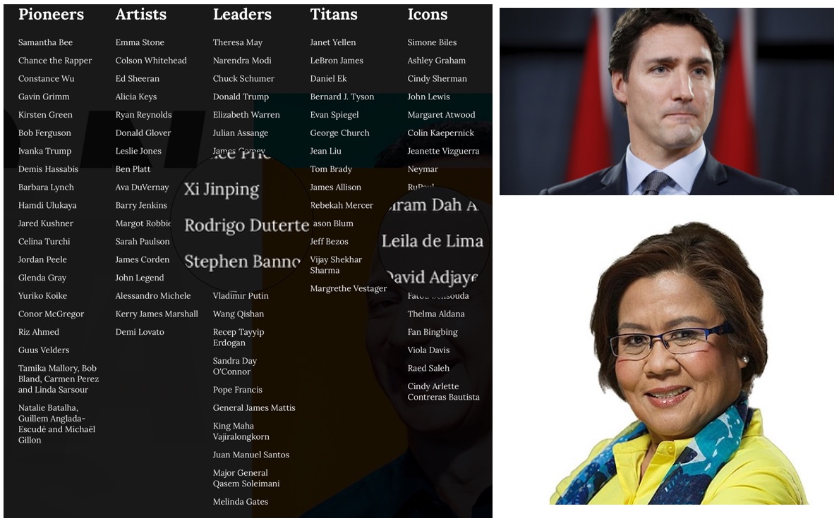 BREAKING: Canadians Demand Vote Recount Of TIME’s 100 Most Influential ...