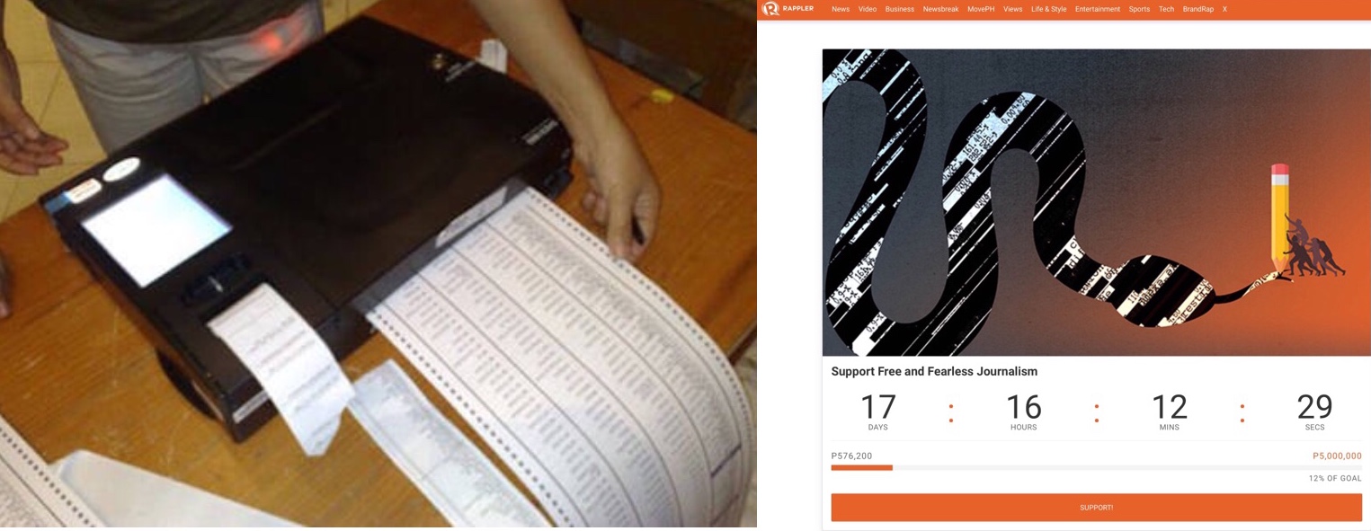 Rappler To Purchase PCOS Machines To Boost Its Fundraising | The Adobo ...