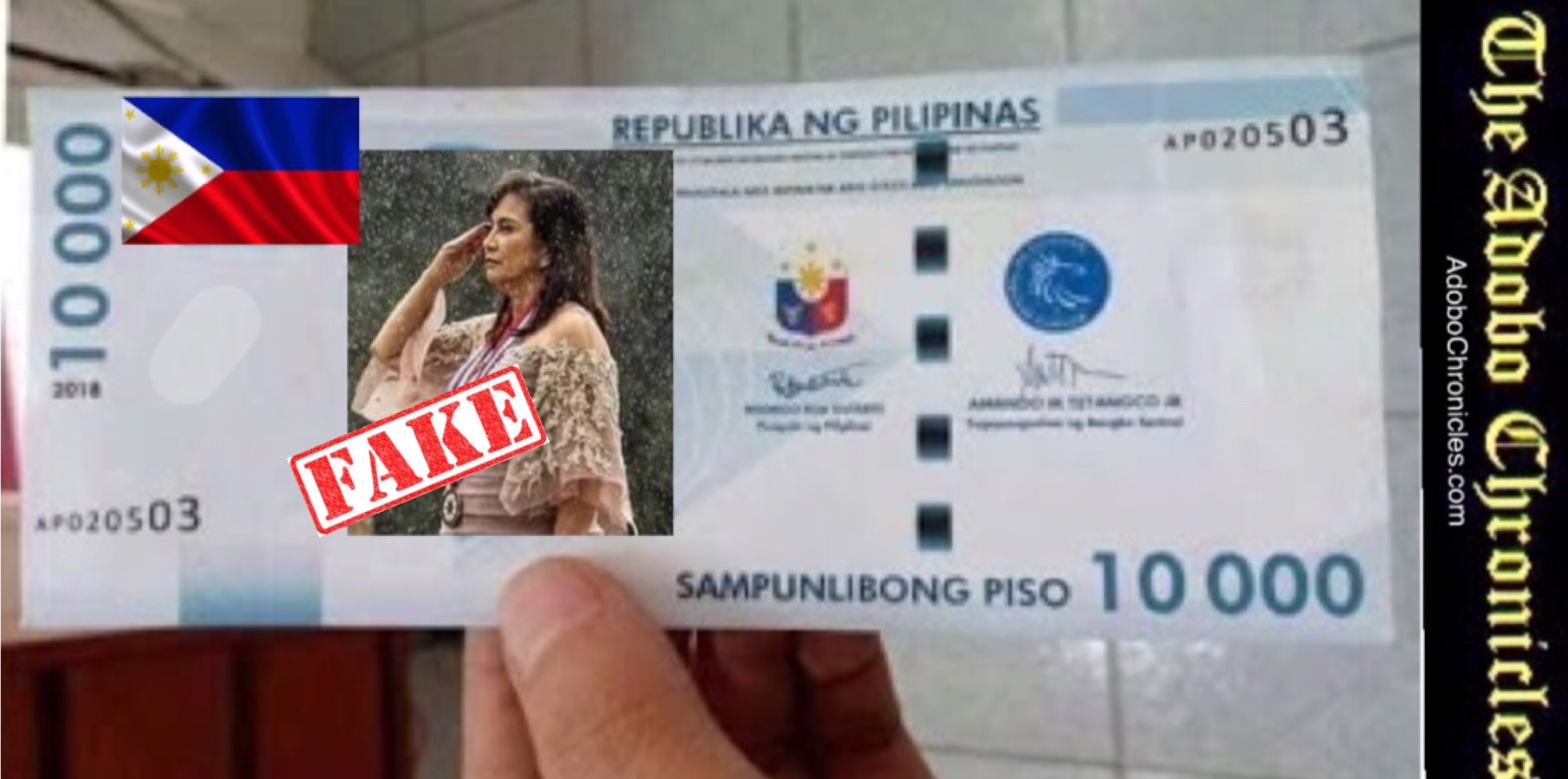 Banko Sentral Ng Pilipinas Warns Against Fake VP Currency | The Adobo ...
