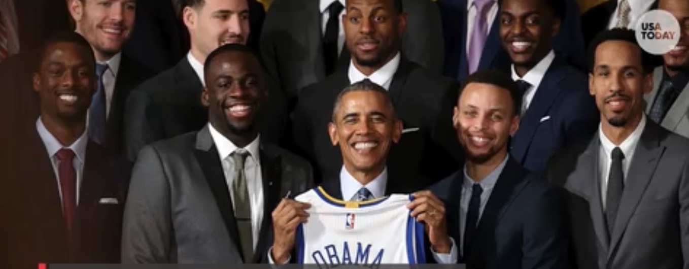 NBA Champion Warriors Visit The President of the United States | The ...