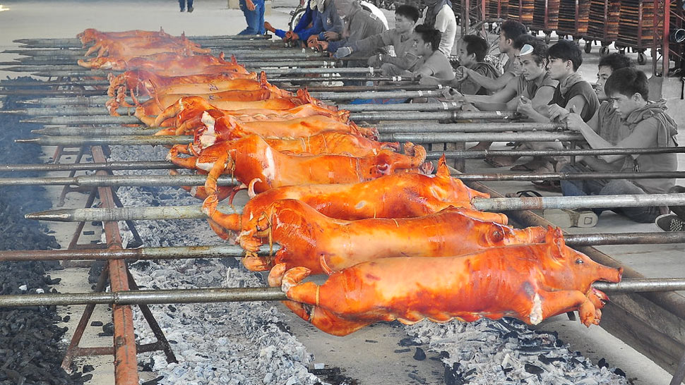 In Cavite, Lechon, Fundador Offered As Incentives To Stay At Home | The ...