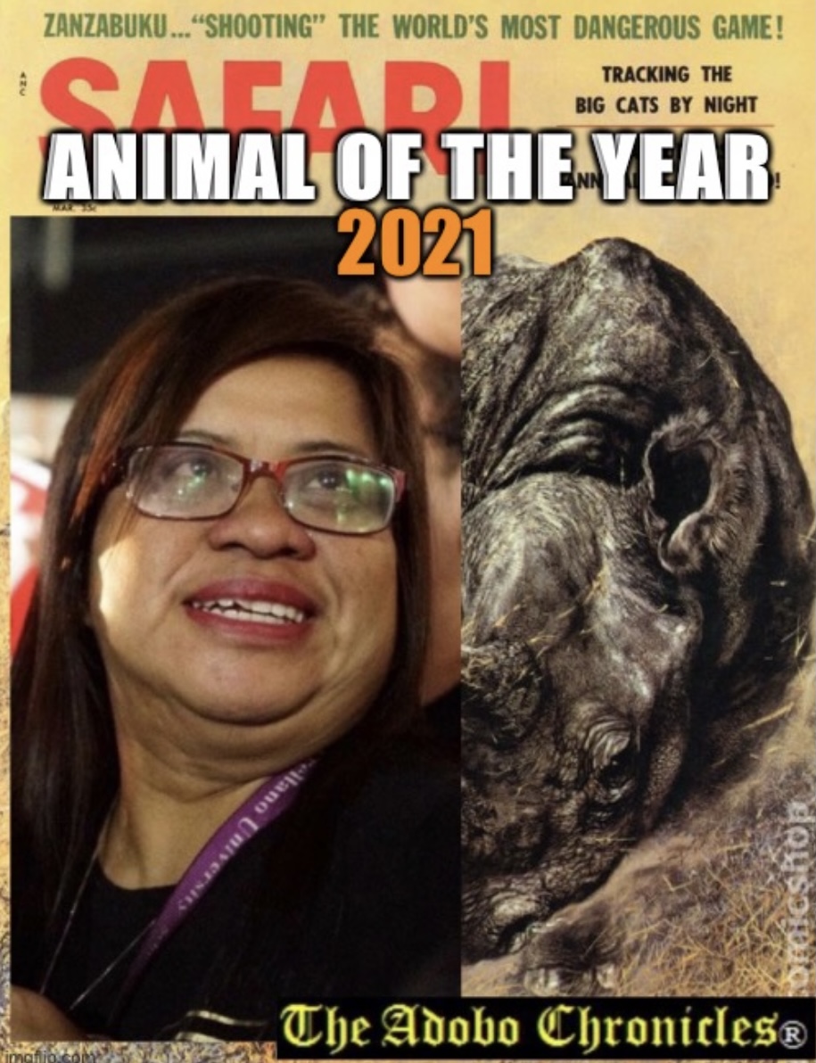 JOVER LAURIO IS SAFARI MAGAZINE’S “animal of the year” | The Adobo ...