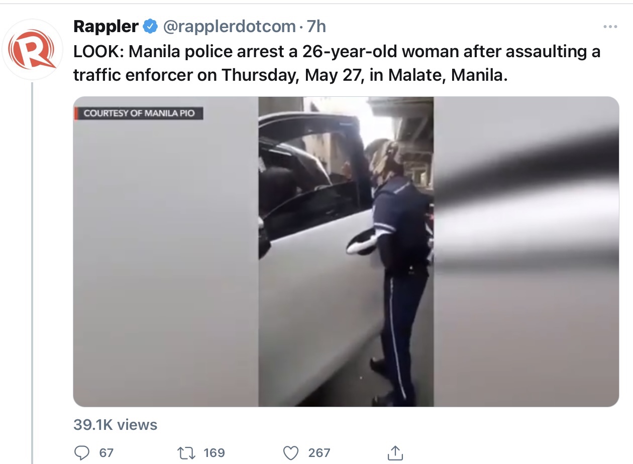 Rappler: Manila Police Assault Traffic Enforcer! | The Adobo Chronicles