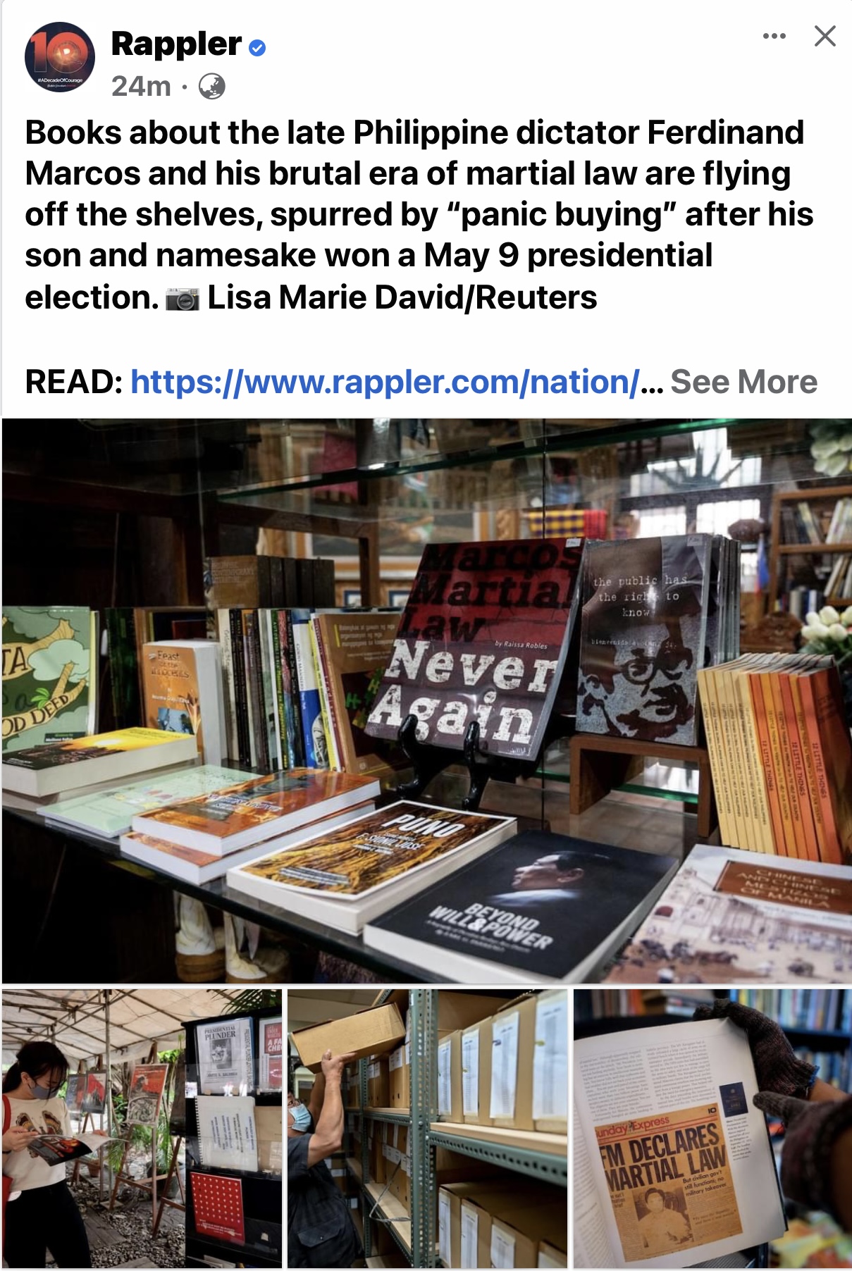 National Marcos, Martial Law Book Burning Set! | The Adobo Chronicles
