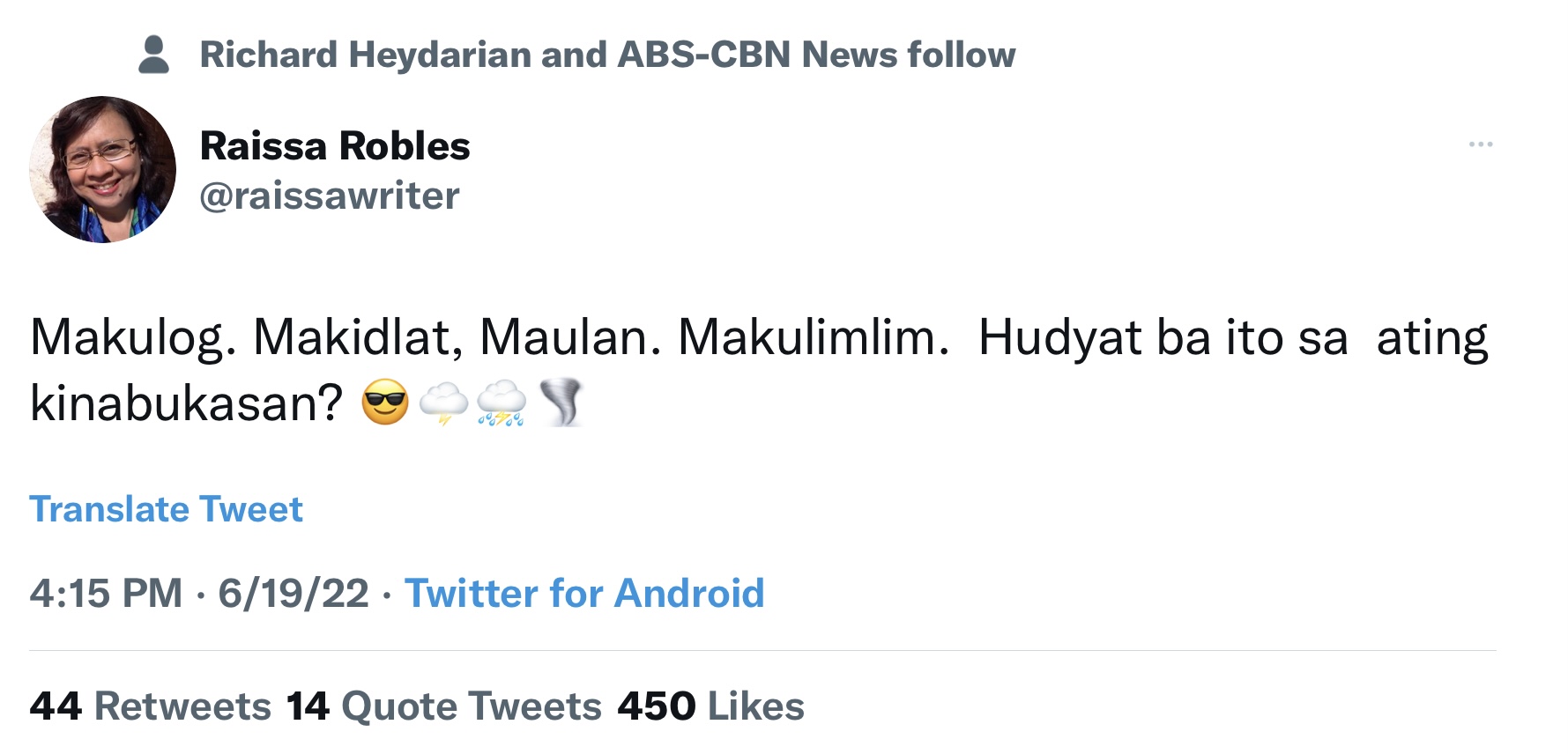 Raissa Robles Tries Her Hand At Weather Forecasting! | The Adobo Chronicles