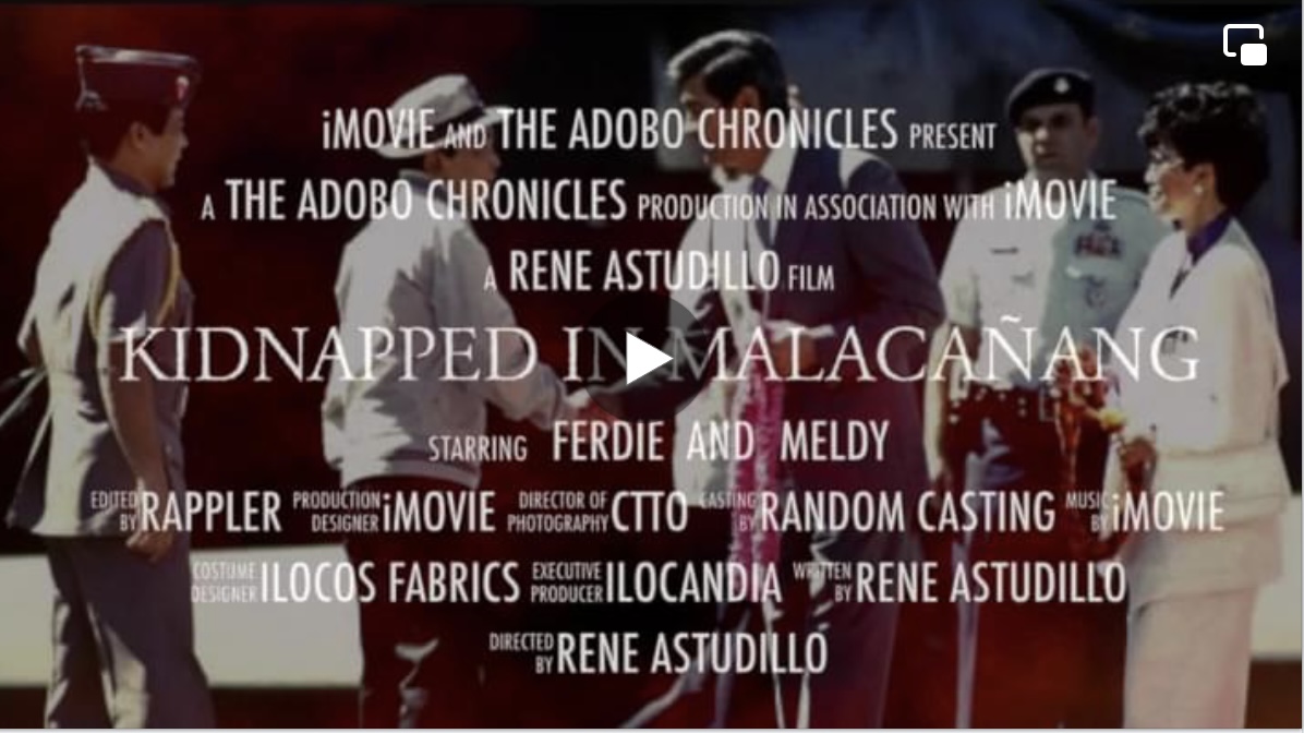 New Marcos Film Opening September 1! | The Adobo Chronicles