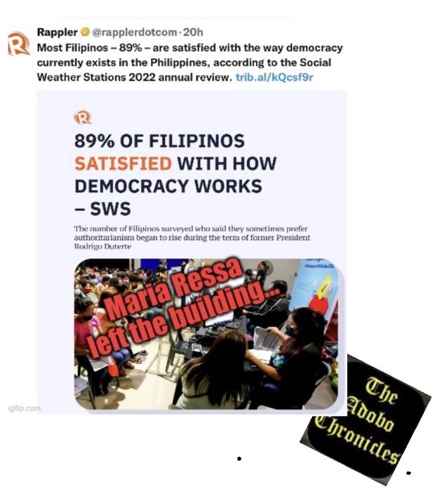 Maria Ressa Reprimands Rappler Staff For News Report! | The Adobo ...