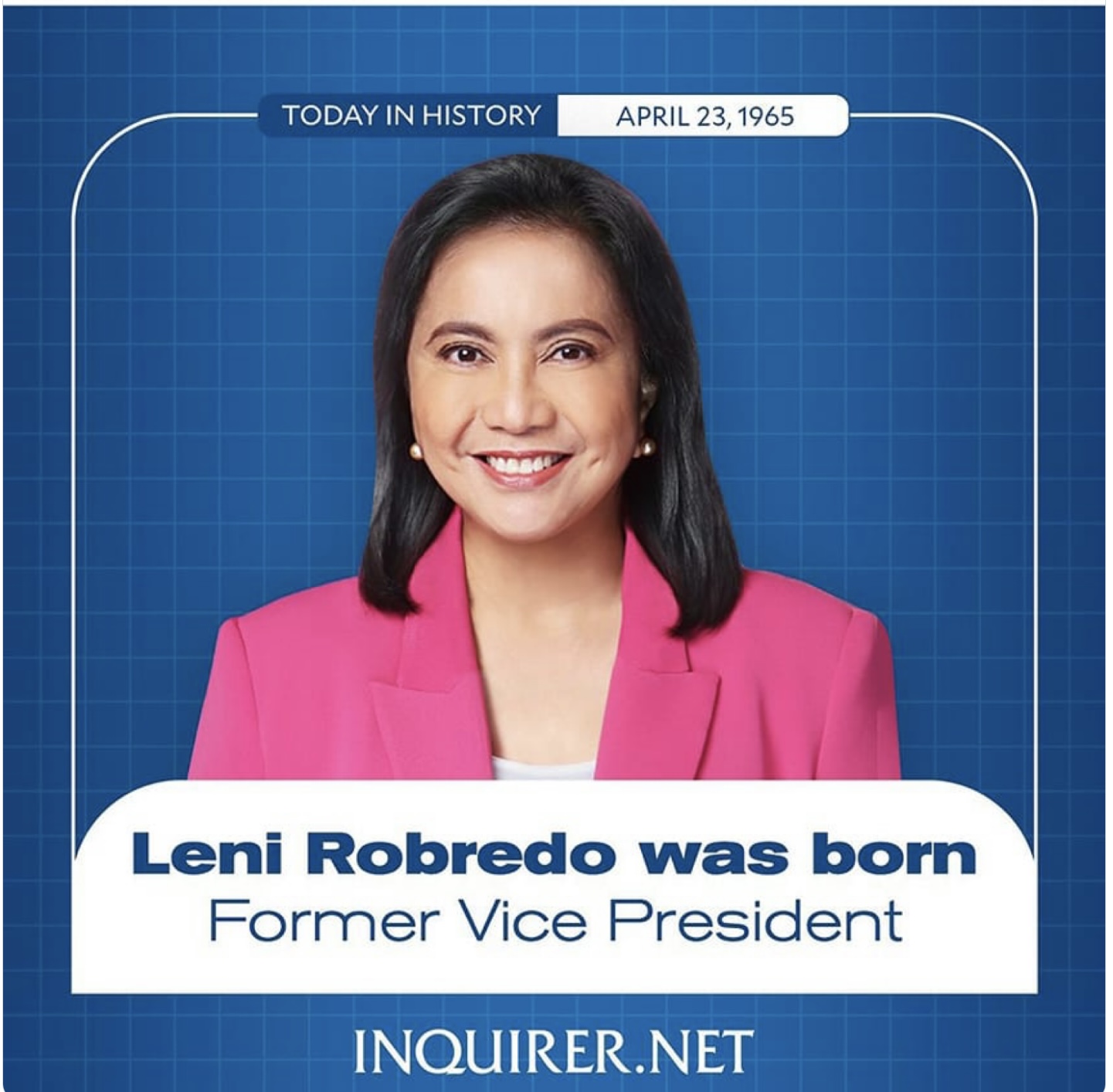 Inquirer Confirms: Leni Robredo Is A Contemporary Of Juan Ponce Enrile ...