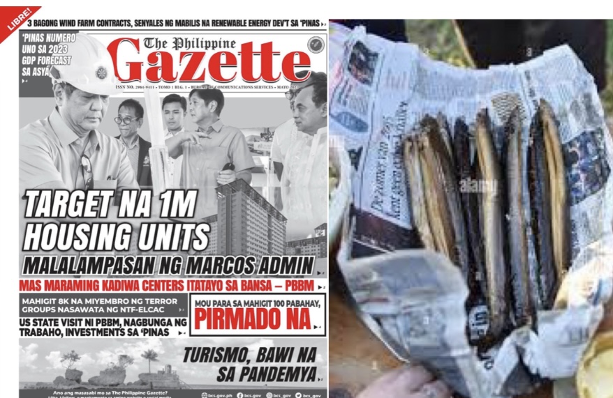 Tinapa Vendors Thank Presidential Communications Office For New Tabloid ...