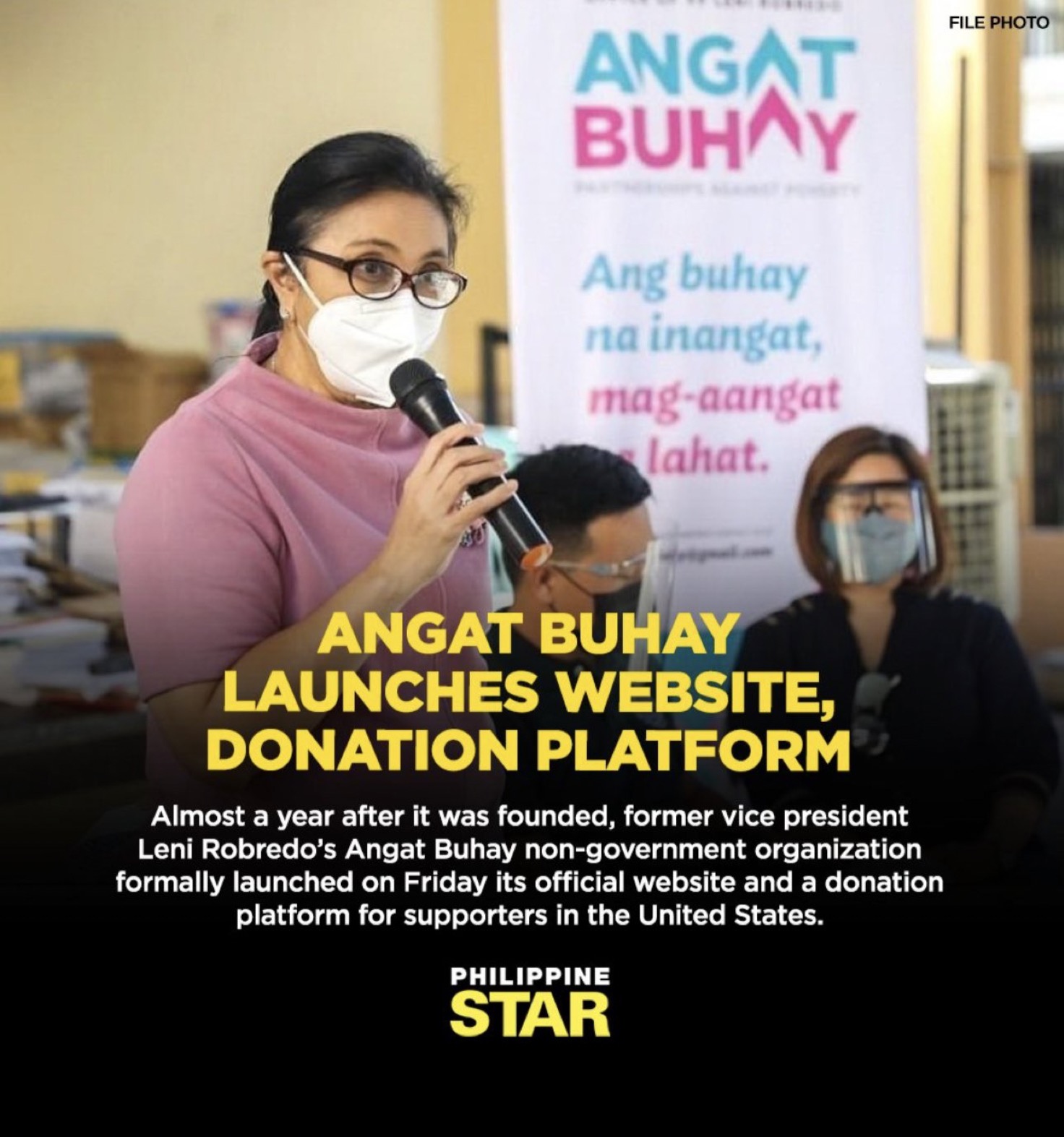 Leni Robredo’s Angat Buhay Goes Begging — In America! | The Adobo ...