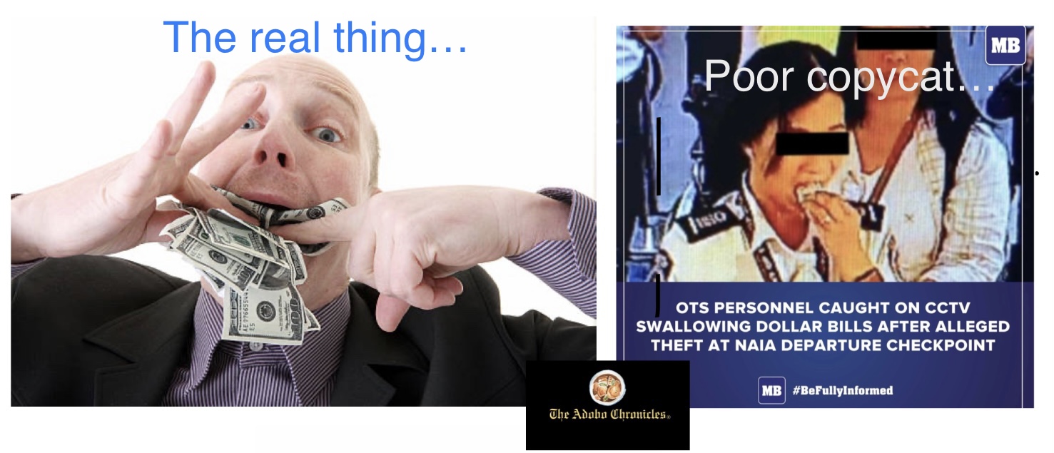 NAIA Security Guard Turns Out To Be A Mere Copycat! | The Adobo Chronicles