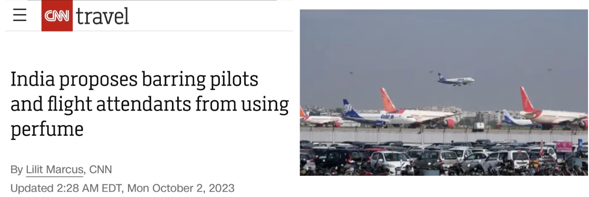 Commentary: Perfume-less Air Travel | The Adobo Chronicles