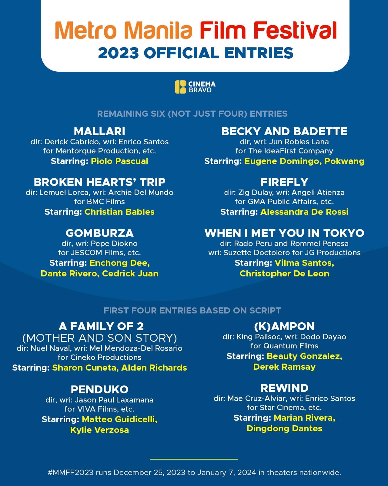 BREAKING NEWS! Vice Ganda Booted Out of 2023 Metro Manila Film Festival ...