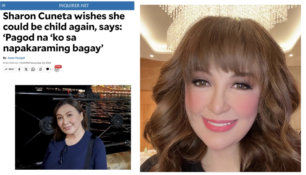 Sharon Cuneta The Child Is Back! | The Adobo Chronicles