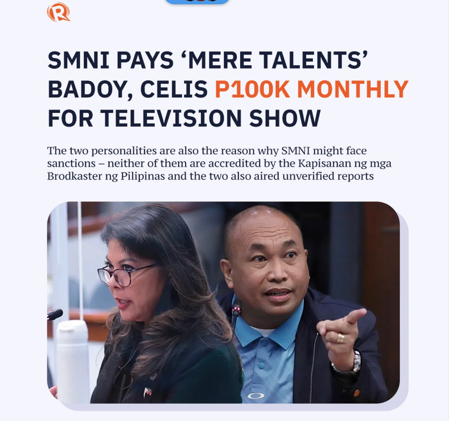 SMNI’s Lorraine Badoy and ‘Ka Eric’ : Talents Or Employees? | The Adobo ...