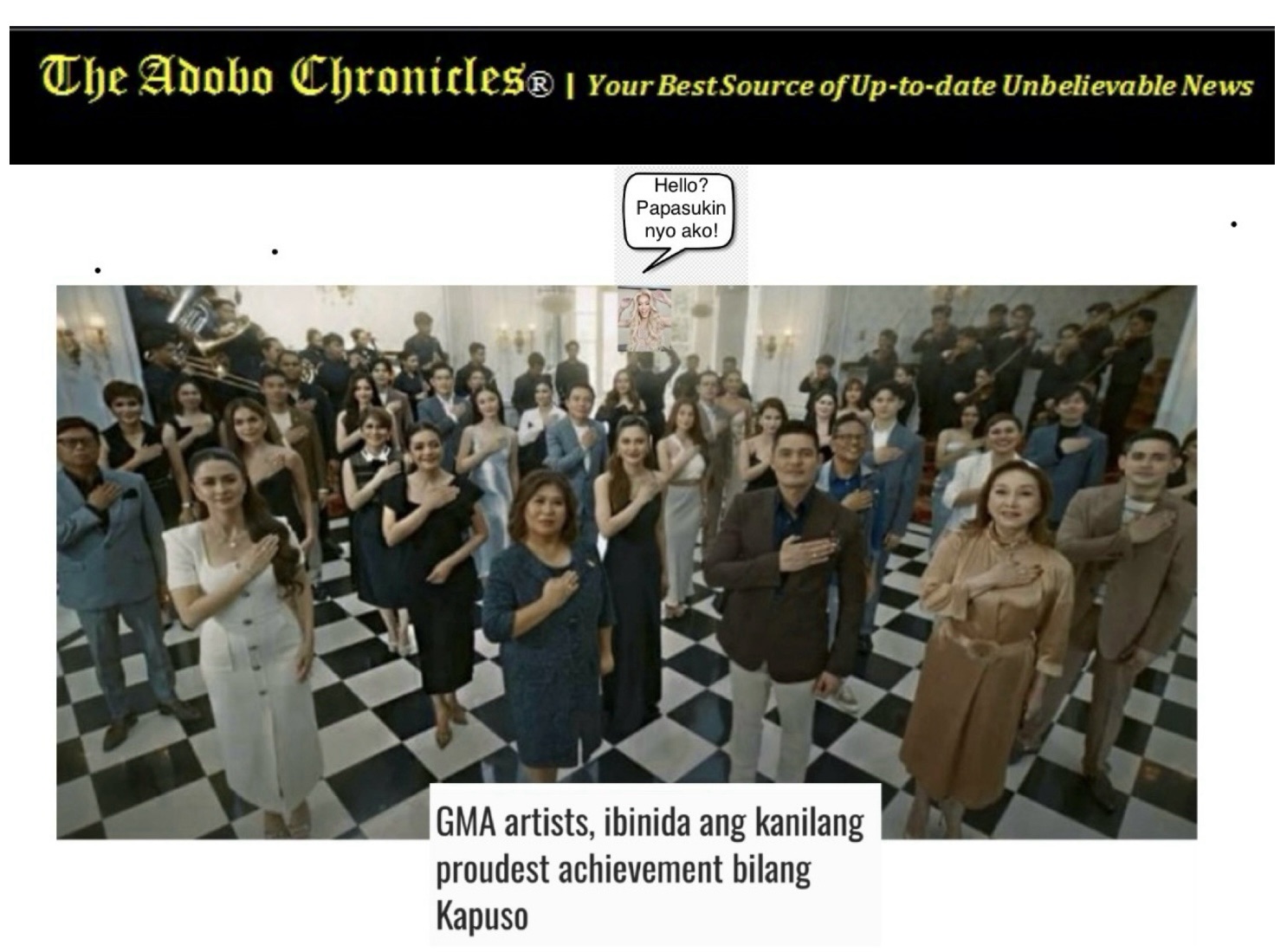 Today’s Photo Meme: GMA Kapuso | The Adobo Chronicles