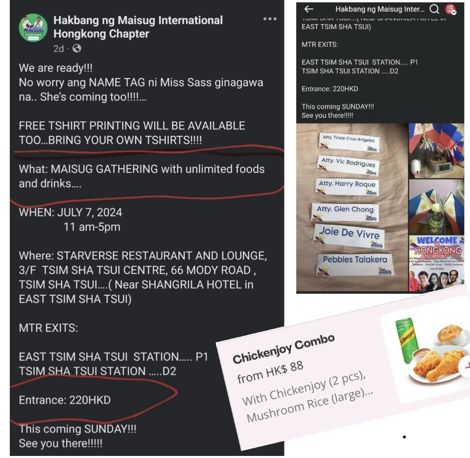 Got 220 HKD? Will Attend A Hong Kong Maisug Rally! | The Adobo Chronicles