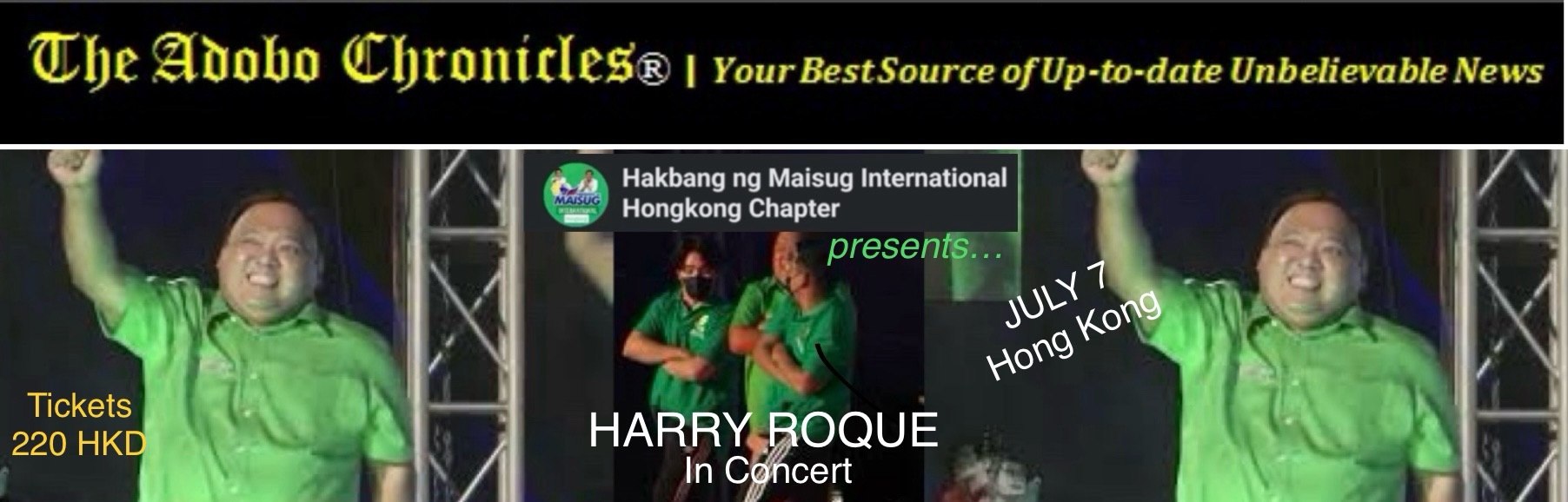 Maisug Hong Kong Presents… (paid ad ) | The Adobo Chronicles