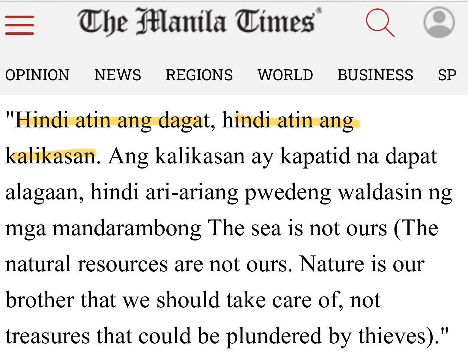 Philippine Bishop: The West Philippine Sea Is “Not Ours!” | The Adobo ...