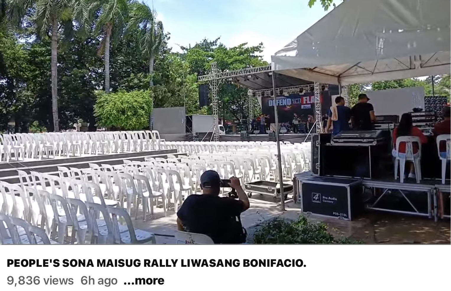 Maisug Stages Chair Power At Liwasang Bonifacio! | The Adobo Chronicles