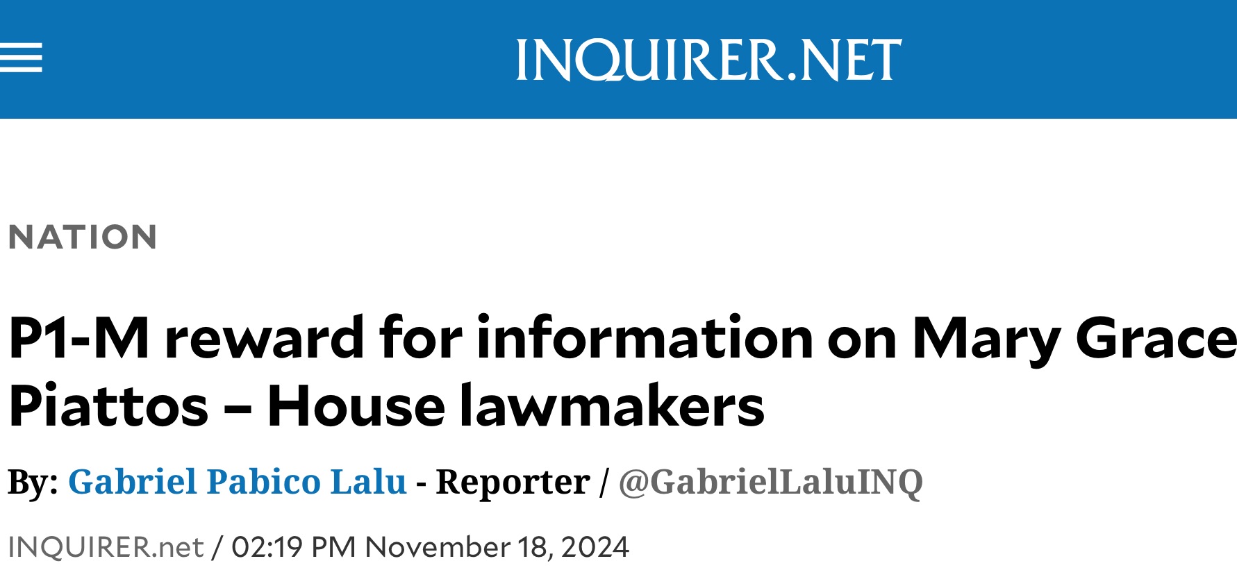 Congress, DDS Blogger Go Crazy Over “Mary Grace Piattos” | The Adobo ...
