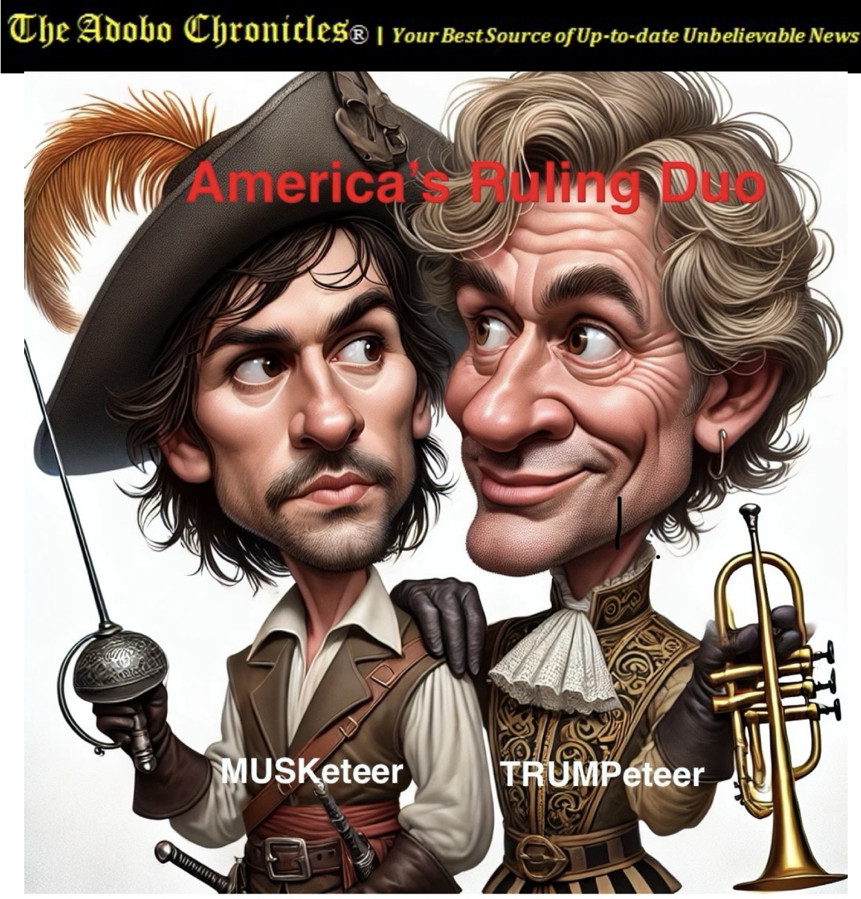Today’s Editorial Cartoon: America’s Ruling Duo | The Adobo Chronicles
