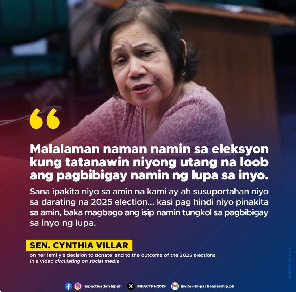 Will Cynthia Villar Fulfill Her Campaign Promise? | The Adobo Chronicles